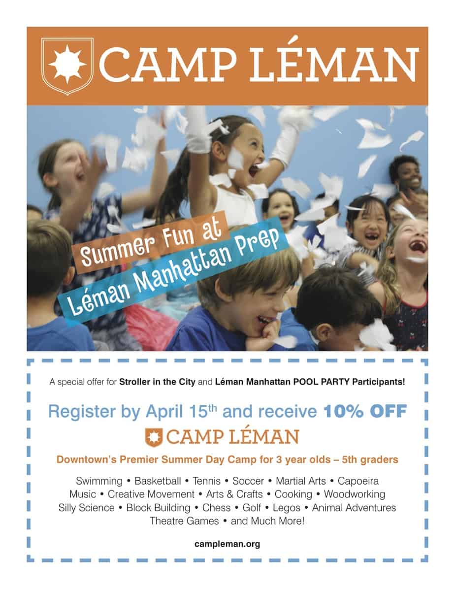 SITC hosts Léman Pool Party | Stroller in the City