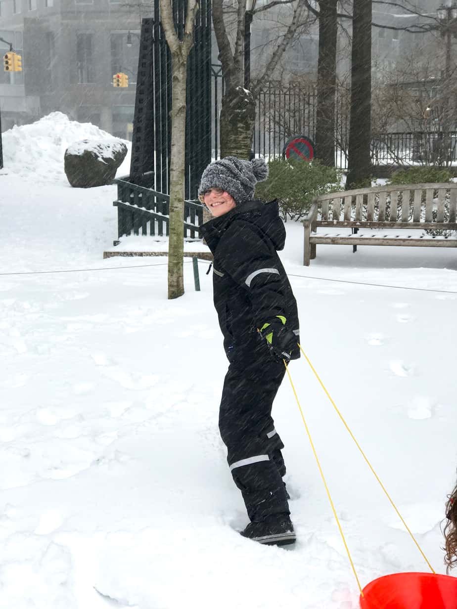 Snow Days Are The Best Days | Stroller in the City