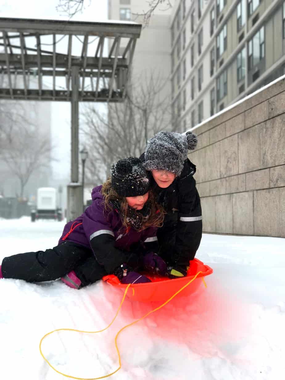 Snow Days Are The Best Days | Stroller in the City