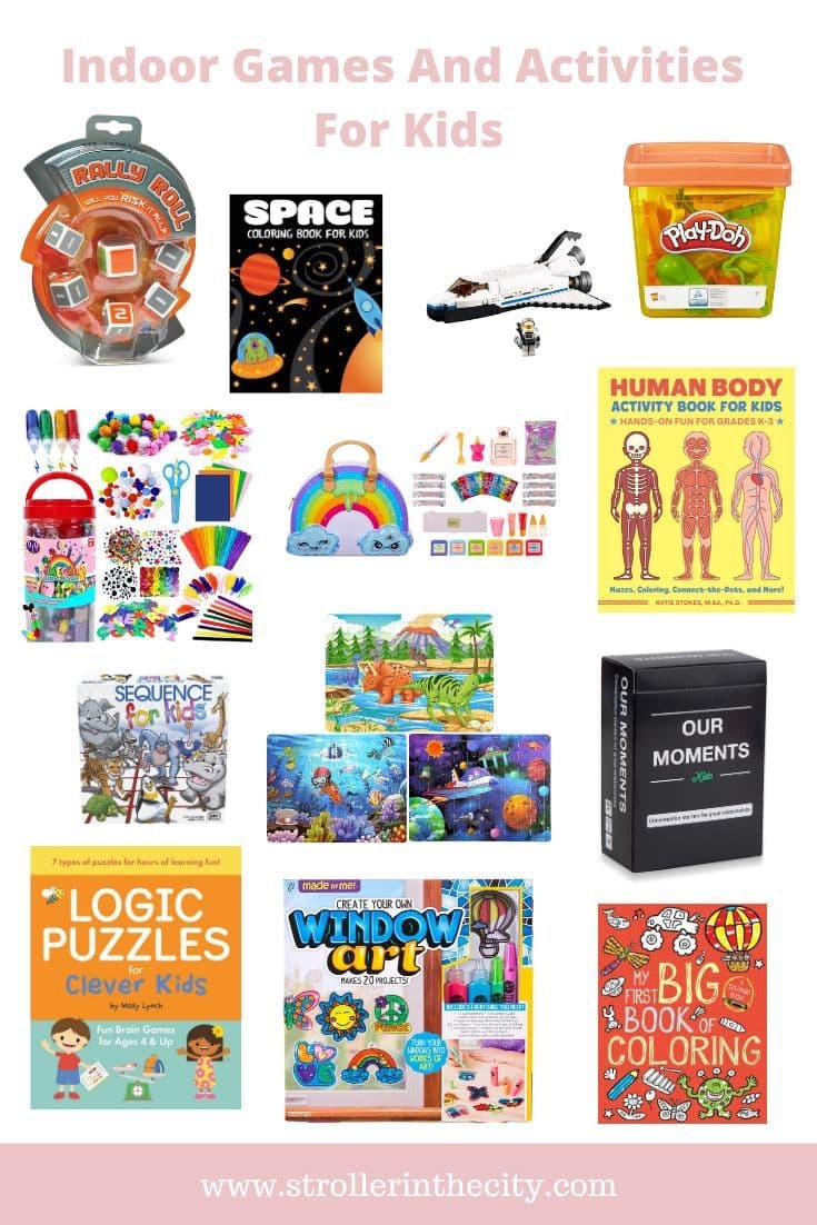 Indoor Games And Activities For Kids While Social Distancing | Stroller ...
