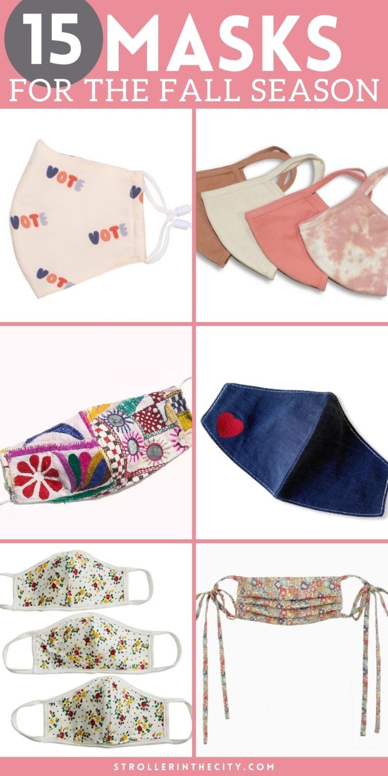 Must Have Fall Masks | Stroller in the City