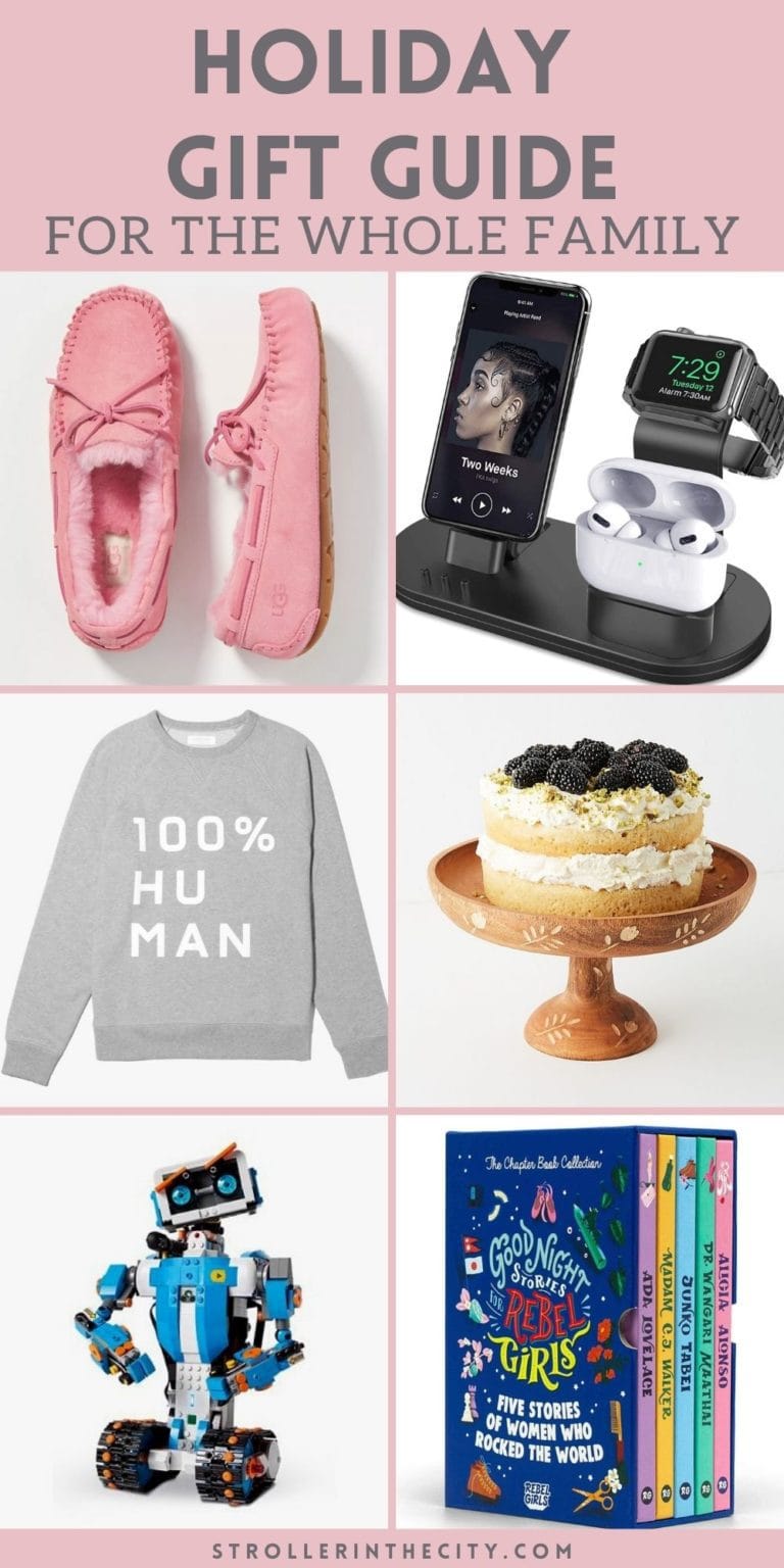 Holiday Gift Guide For The Whole Family | Stroller in the City