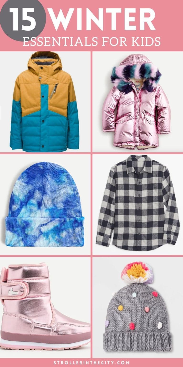Winter Essentials For Kids | Stroller in the City