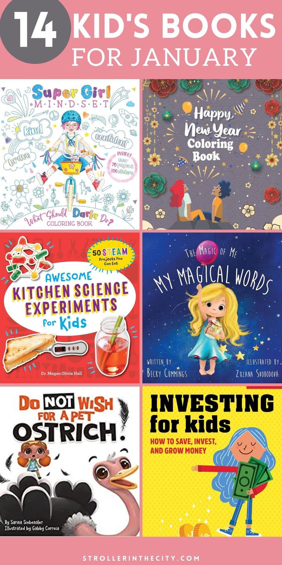 January Books For Kids | Stroller in the City