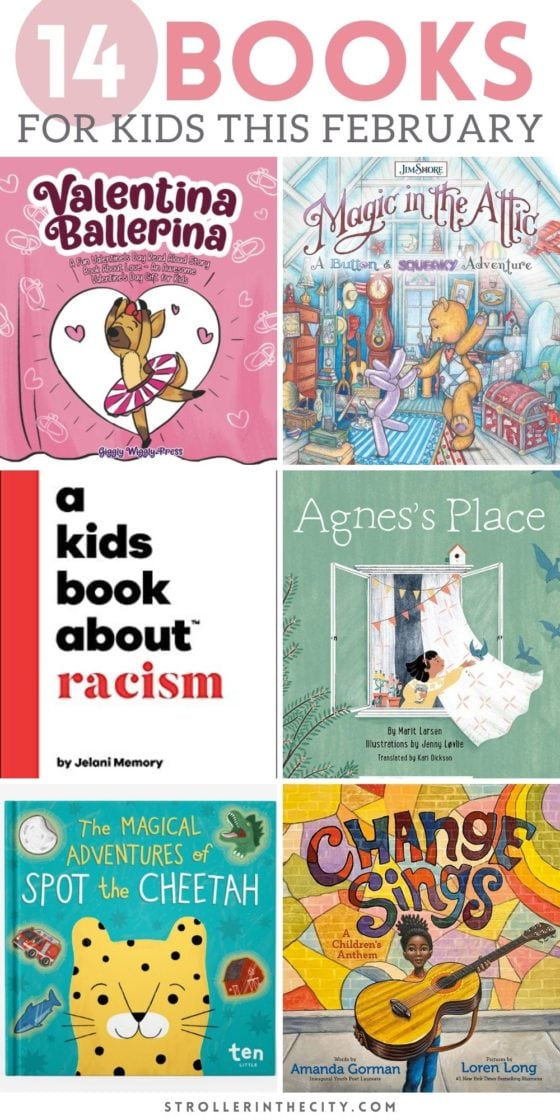 February Books For Kids | Stroller in the City