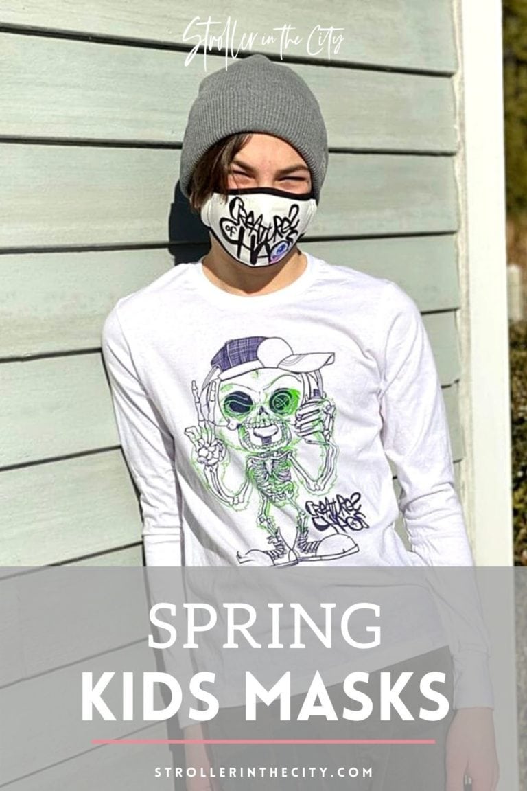 Spring Masks For Kids | Stroller in the City