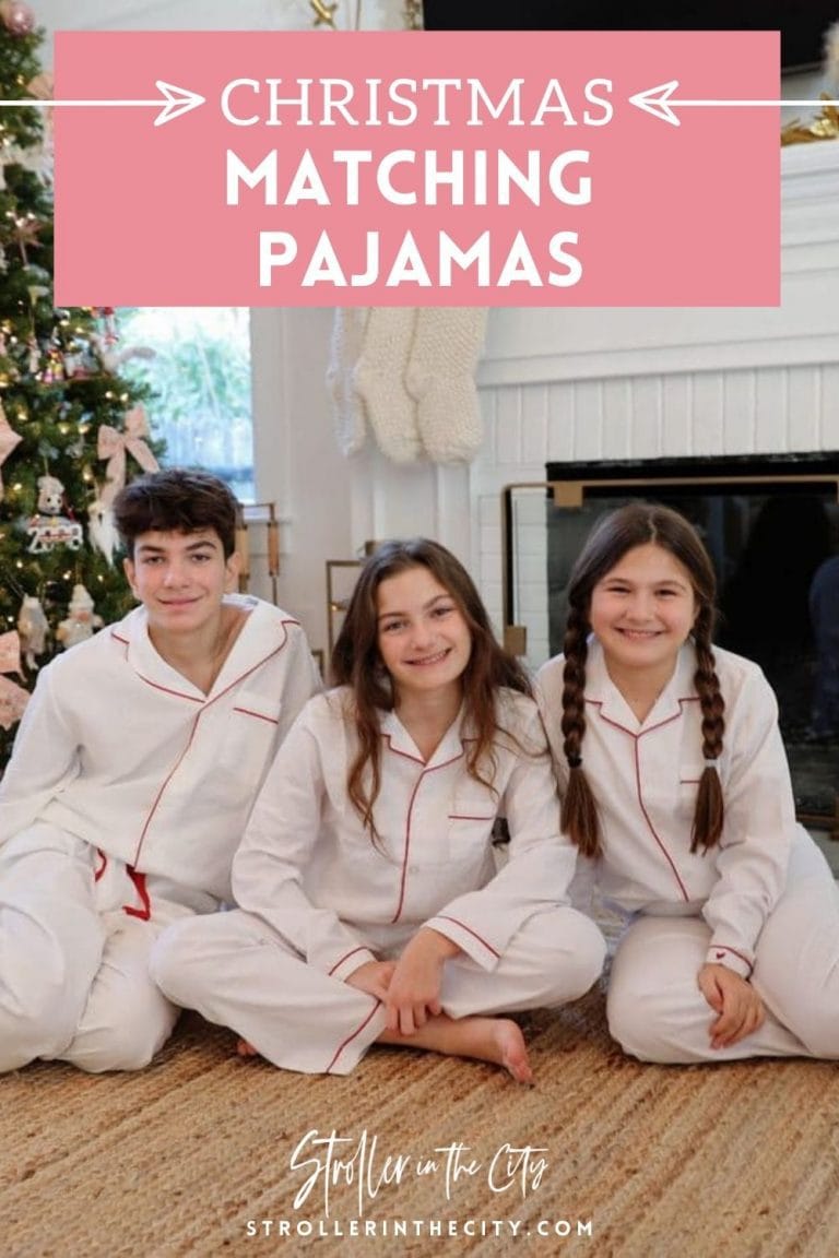 Our Favorite Matching Christmas Pajamas | Stroller in the City
