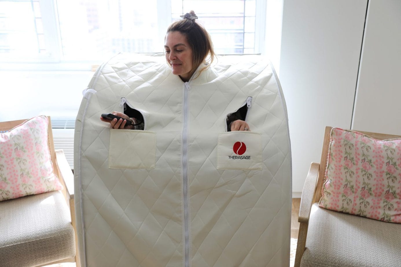 At Home Therasage Infrared Sauna | Stroller in the City