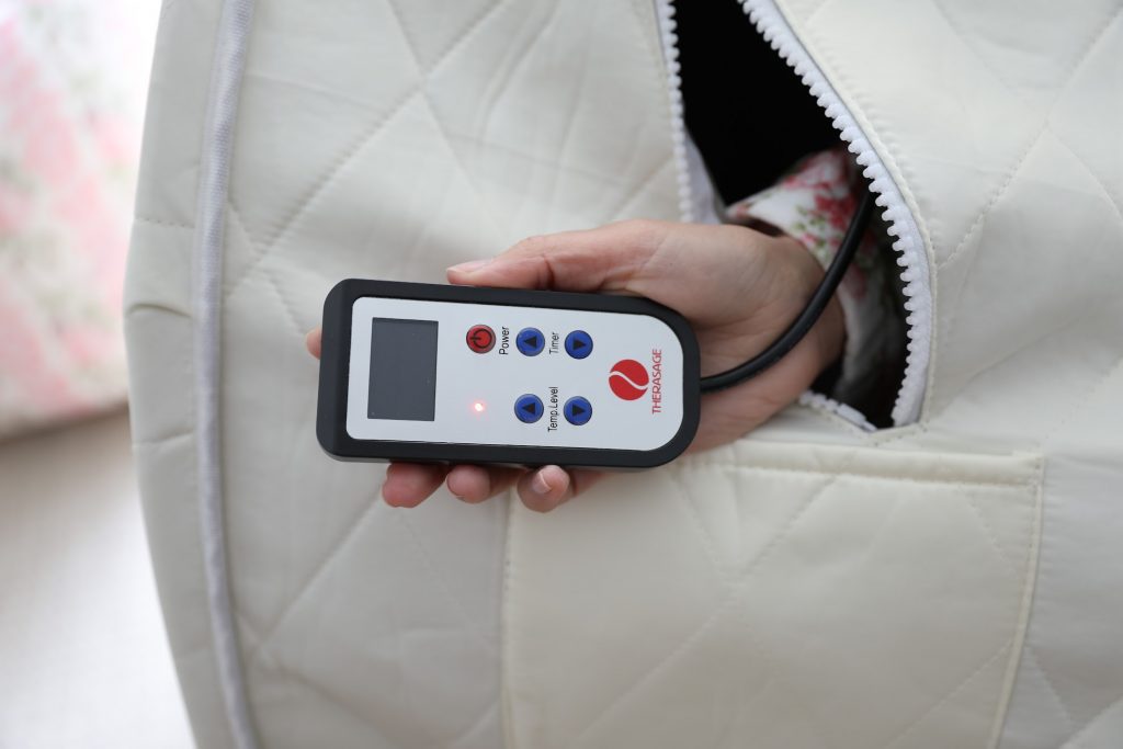 At Home Therasage Infrared Sauna | Stroller in the City