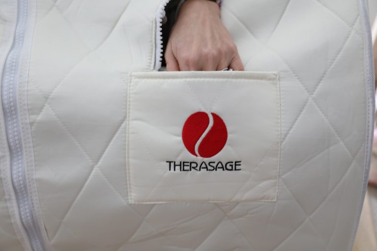 At Home Therasage Infrared Sauna | Stroller in the City