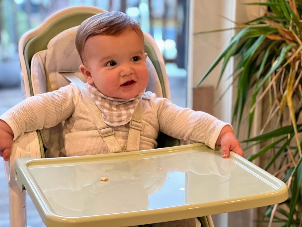 Oribel Cocoon High Chair Grows with Your Baby | Stroller in the City