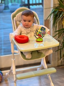 Oribel Cocoon High Chair Grows with Your Baby | Stroller in the City