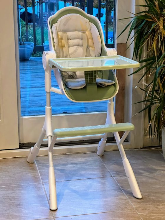 Oribel Cocoon High Chair Grows with Your Baby | Stroller in the City