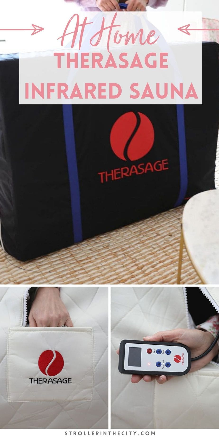 At Home Therasage Infrared Sauna | Stroller in the City