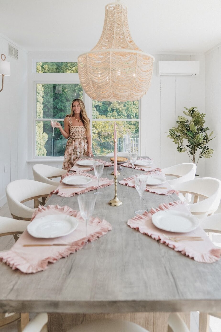 Setting Our Fall Seasonal Tablescape Stroller In The City