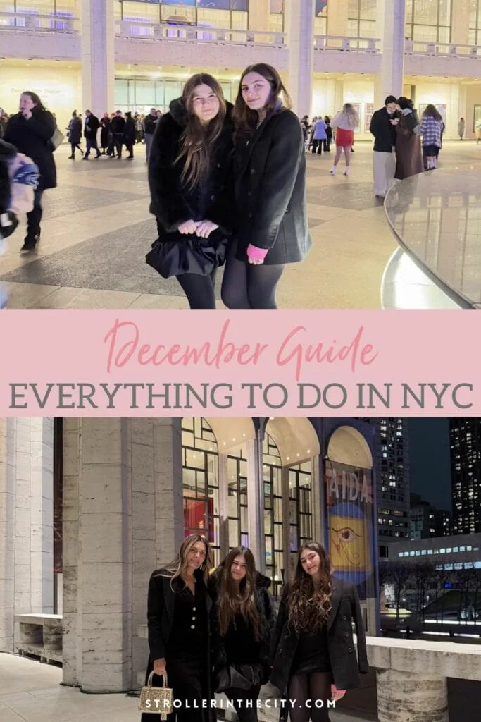 Our Full Guide to the Holiday Season in NYC | Stroller in the City